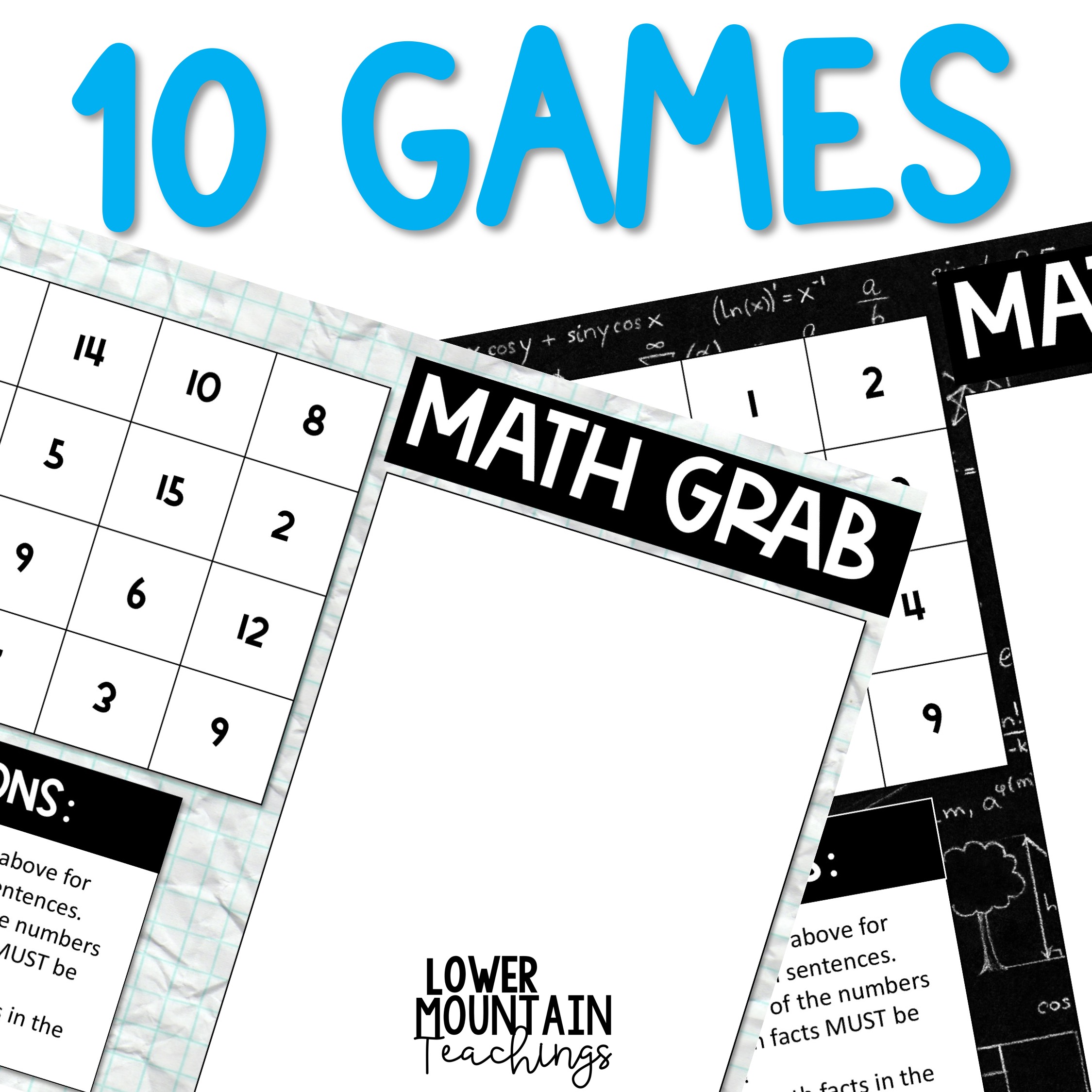 Addition Game Math Grab | Made By Teachers
