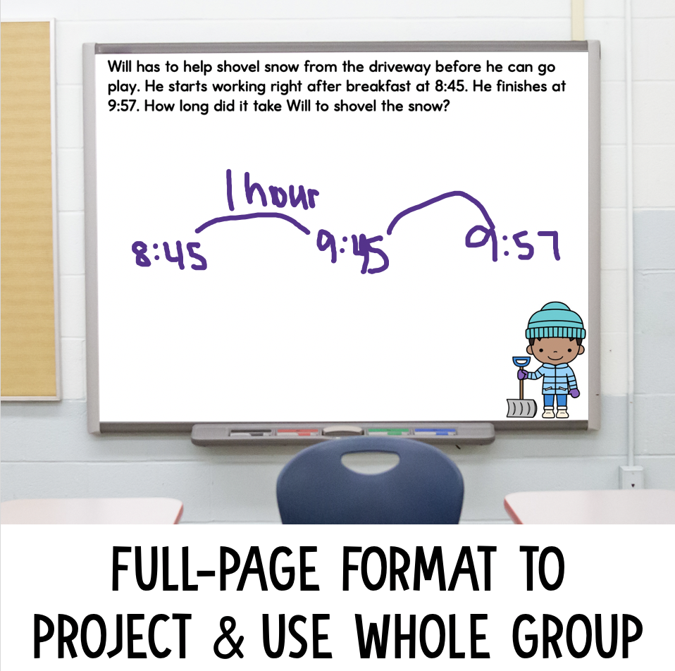 Grade 3 Word Problems Multiplication Division Fractions Elasped Time ...