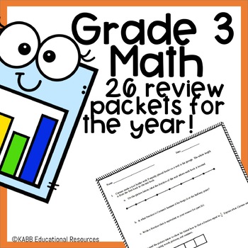 Grade 3 Math Review Bundle | Made By Teachers