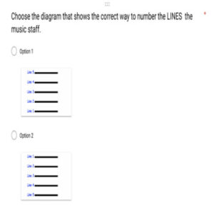 DIGITAL Music Theory Lesson 1 The Staff Google Classroom - Self Grading ...
