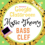 DIGITAL Music Theory Lesson 3 The Bass Clef and Staff Google Classroom ...