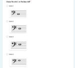DIGITAL Music Theory Lesson 3 The Bass Clef and Staff Google Classroom ...