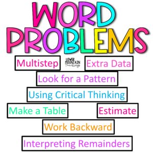 Multi-Step Word Problem Worksheets | Made By Teachers