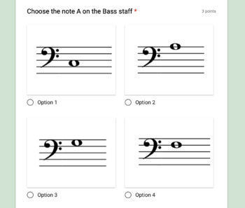 Google Classroom DIGITAL Music Theory Lesson 4 TEST UNIT 1 - Self ...