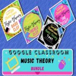 Google Classroom DIGITAL Music Theory UNIT 1 BUNDLE Lessons 1-4 - Self ...
