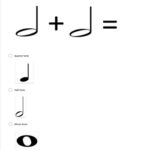 Google Classroom DIGITAL Music Theory Lesson 5: Whole, Half, Quarter ...