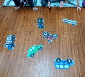 Hand-Eye Coordination Transportation Themed Literacy Center - Made By ...