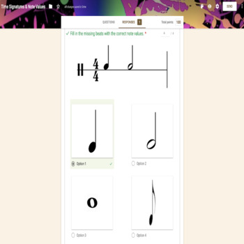 Google Classroom DIGITAL Music Theory Lesson 7: Time Signatures and ...