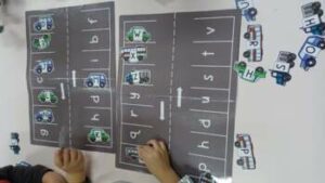 ABC Match Transportation Themed Literacy Center - Made By Teachers