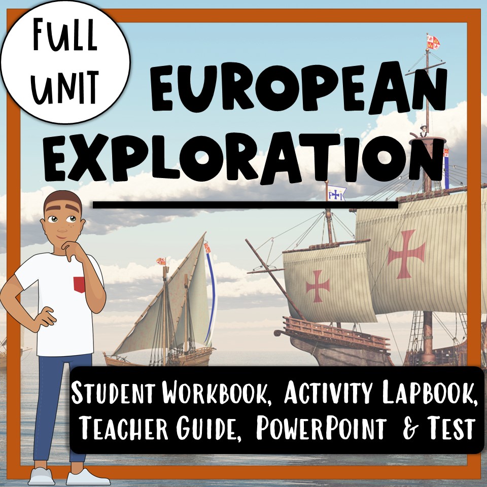 European Exploration Unit- Reading Passages, Lapbook, PowerPoint, and ...
