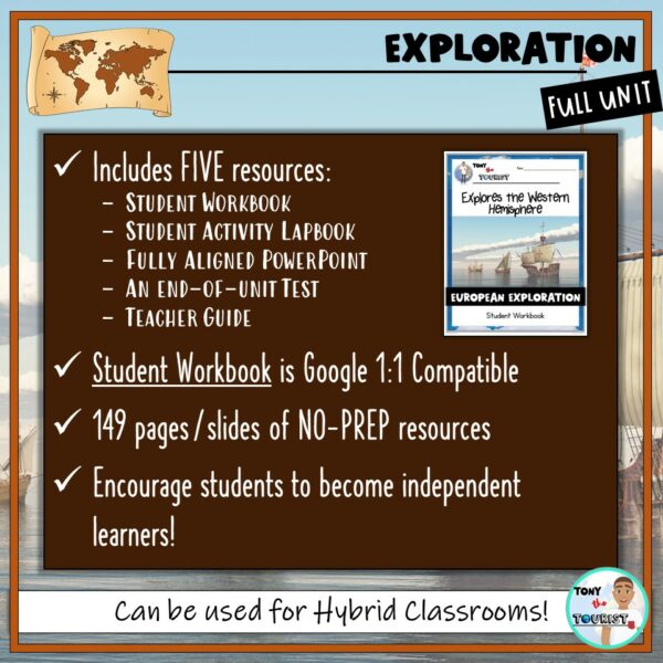 European Exploration Unit- Reading Passages, Lapbook, PowerPoint, and ...