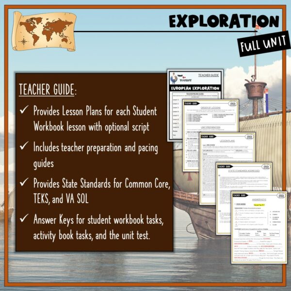 European Exploration Unit- Reading Passages, Lapbook, PowerPoint, and ...