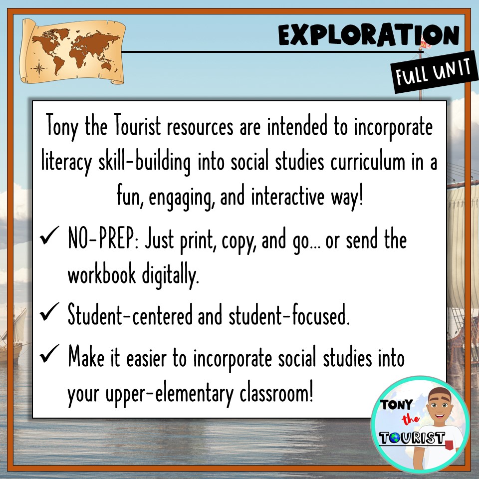 European Exploration Unit- Reading Passages, Lapbook, PowerPoint, and ...