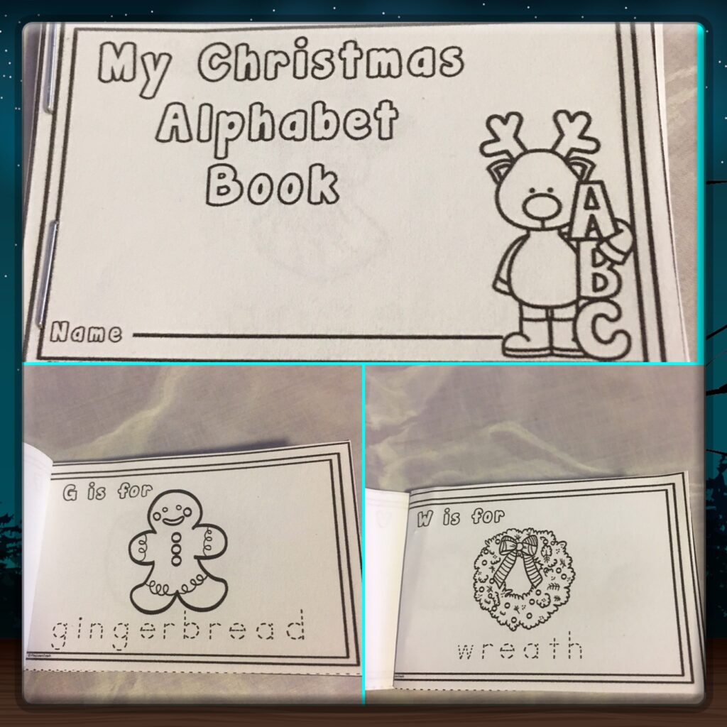Alphabet Booklet Christmas - Made By Teachers