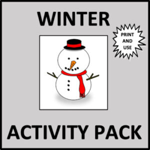 Winter Activity Pack - puzzles and games for early finishers | Made By ...