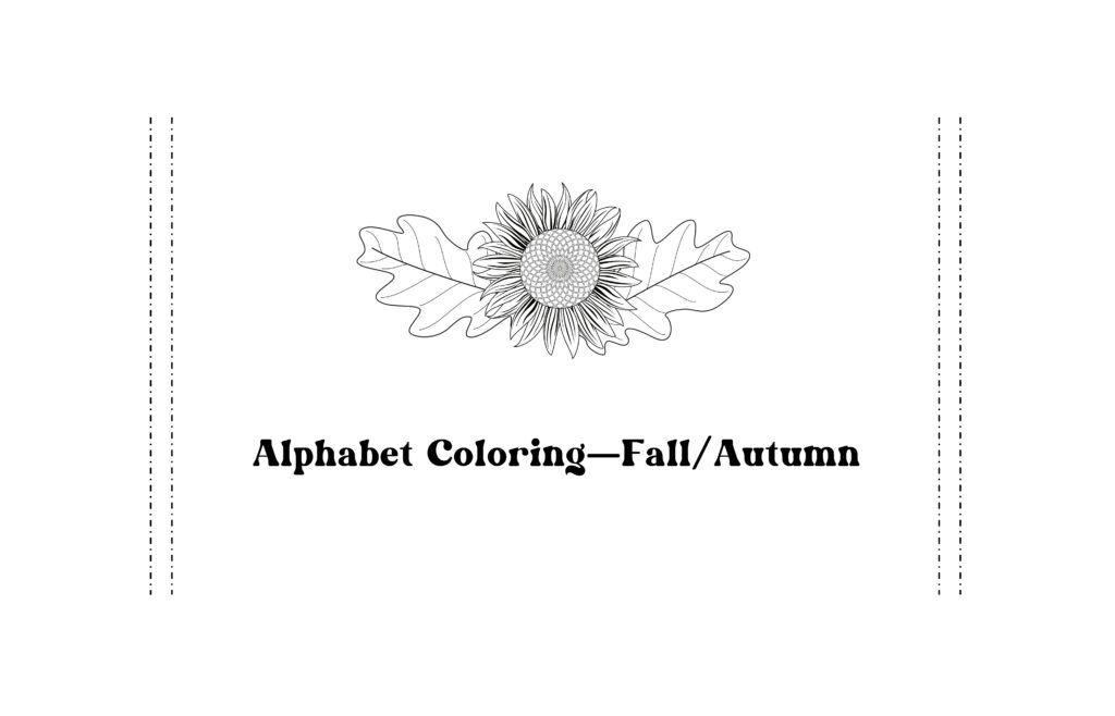 Alphabet Coloring - Fall/Autumn | Made By Teachers