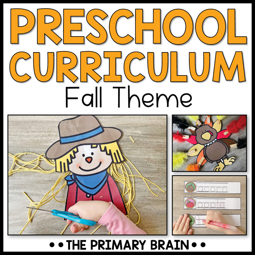 Fall Preschool Curriculum Lesson Plans and Activities | Made By Teachers