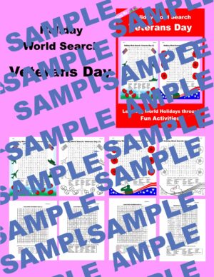 Holiday Word Search: Veterans Day | Made By Teachers