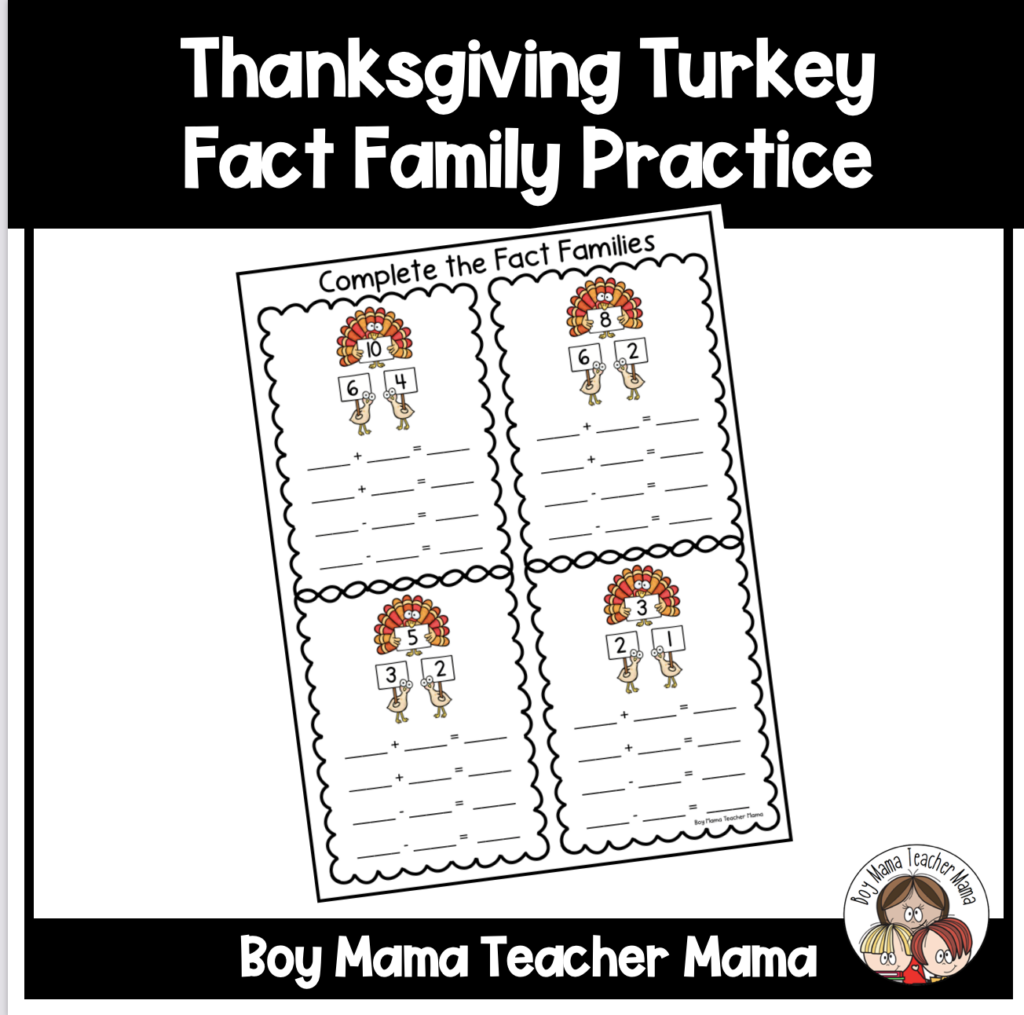 Thanksgiving Activity Packet | Made By Teachers