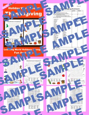 Holiday Word Search: Thanksgiving | Made By Teachers