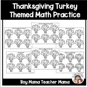 Thanksgiving Turkey Fact Family Practice Pages | Made By Teachers