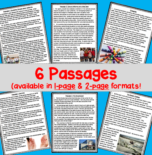 5th Grade ELA Practice State Test 1 Made By Teachers