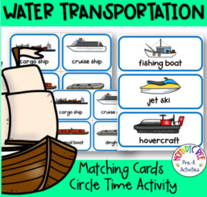 Water Transportation Circle Time | Made By Teachers