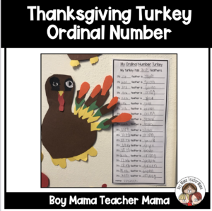Thanksgiving Number Sense Turkey | Made By Teachers