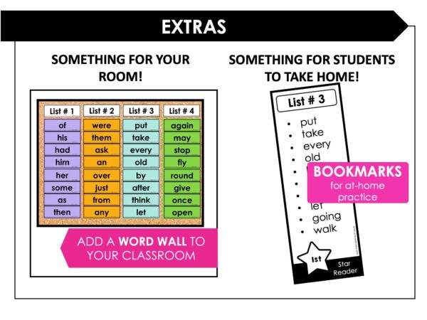 Sight Word Progress Monitoring - FIRST GRADE | Evaluation Tool ...