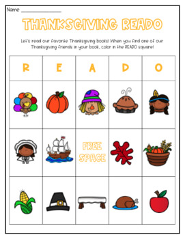 Thanksgiving Reading Scavenger Hunt & READO | Made By Teachers