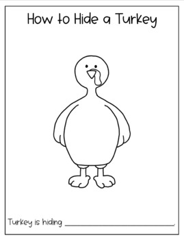 How to a Hide Turkey Book Companion | Made By Teachers