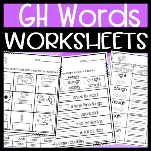 GH Worksheets: Sorts, Fill in the blank, and more | Made By Teachers