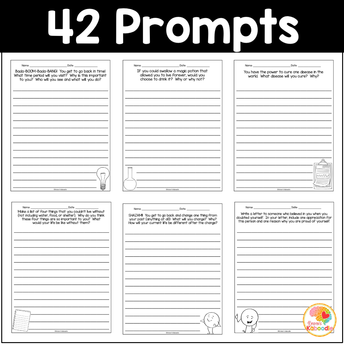 Creative Writing Prompts Daily Journal Prompts For 5th 8th Grade Creative Writing Prompts Daily Journal Prompts For 5th 8th Grade