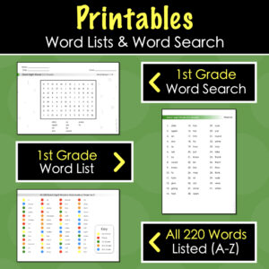 1st Grade Dolch Sight Words - Digital Fill-in-the-Blanks Quiz ...