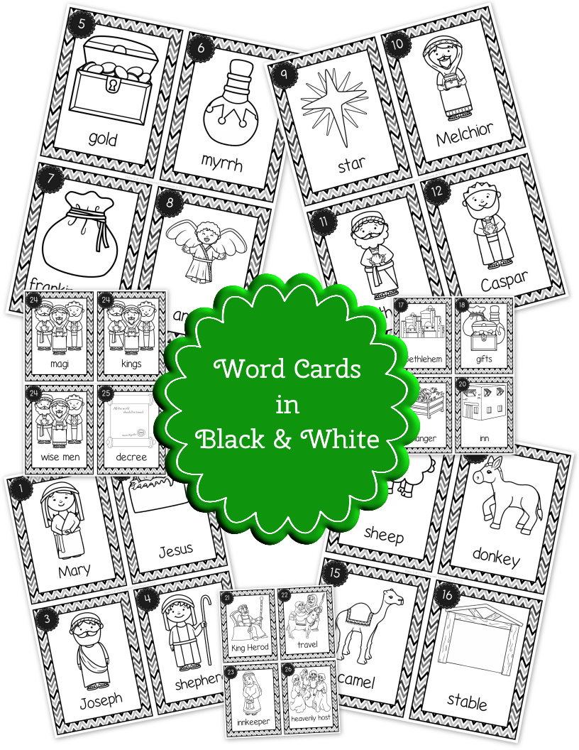 Christmas Nativity Write the Room | Made By Teachers