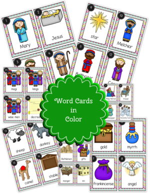 Christmas Nativity Write the Room | Made By Teachers