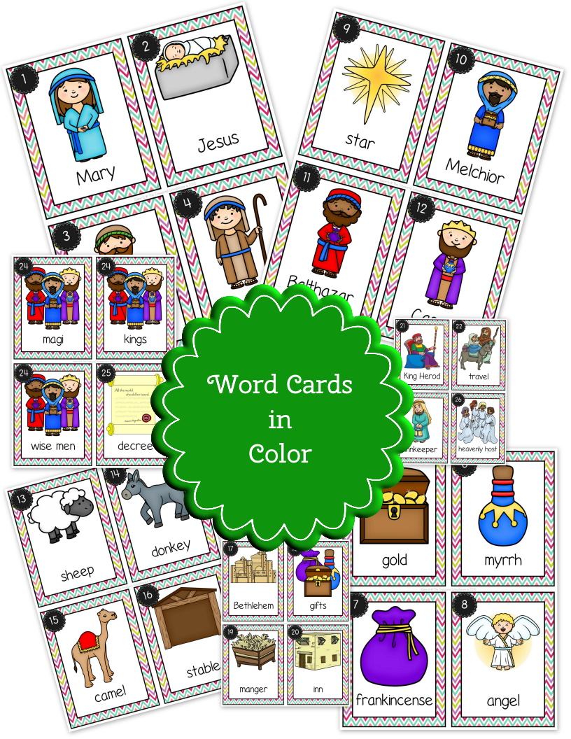 Christmas Nativity Write the Room | Made By Teachers