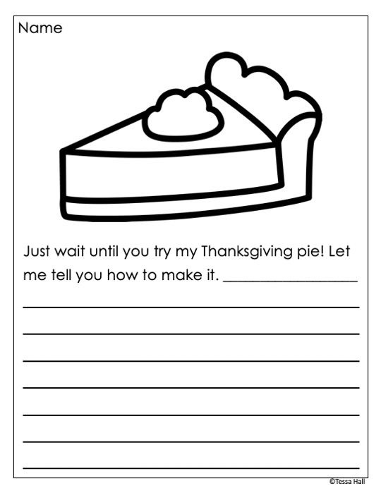 Thanksgiving Writing Prompts | Made By Teachers
