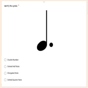 Google Classroom DIGITAL Music Theory Lesson 23: Dotted Quarter Note ...