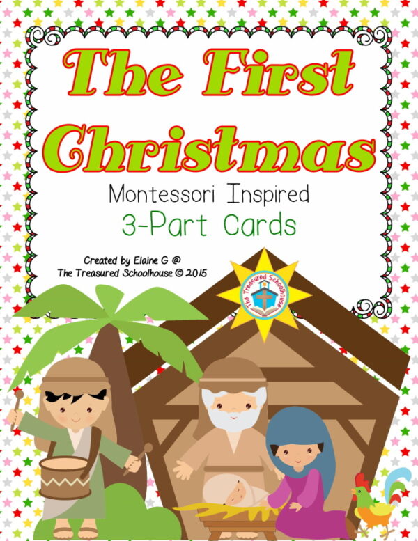 Christmas Nativity 3-Part Cards | Made By Teachers