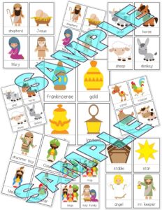 Christmas Nativity 3-Part Cards - Made By Teachers