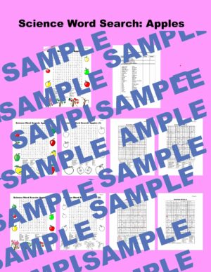 Science Word Search: Apples | Made By Teachers