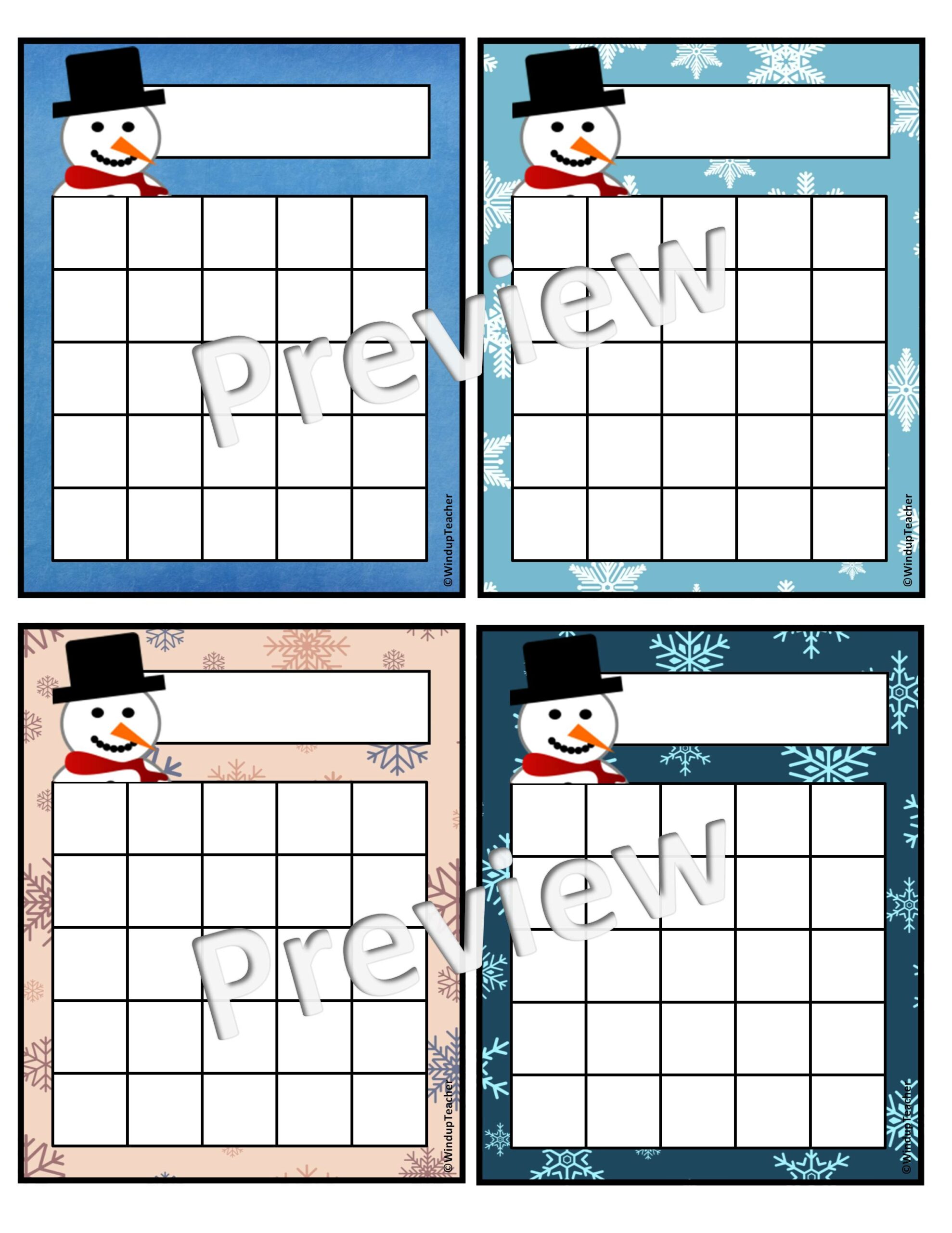 Snowman Reward Sticker Charts | Made By Teachers