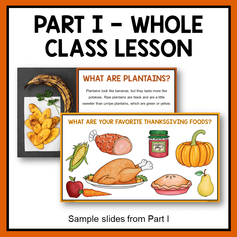 Thanksgiving Library Lesson - Elementary Library Lesson - Around the ...