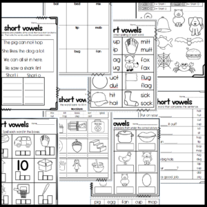 Short Vowel Worksheets - Made By Teachers