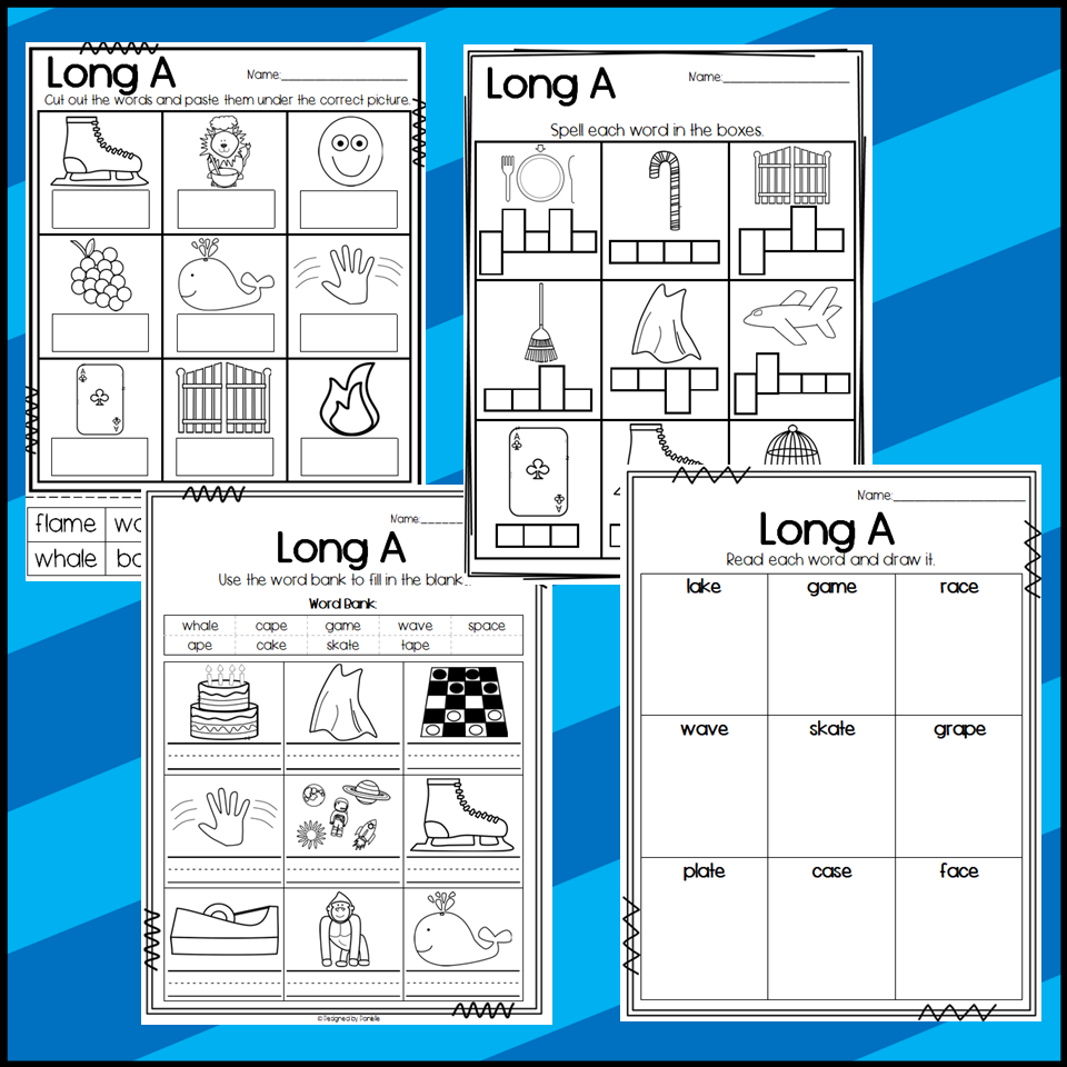 Long A, Silent E Worksheets | Made By Teachers