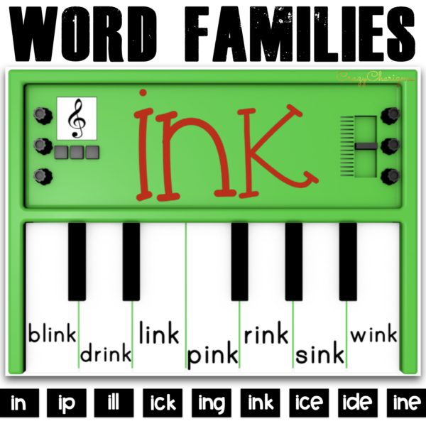 Short I Activities CVC Word Families | Made By Teachers