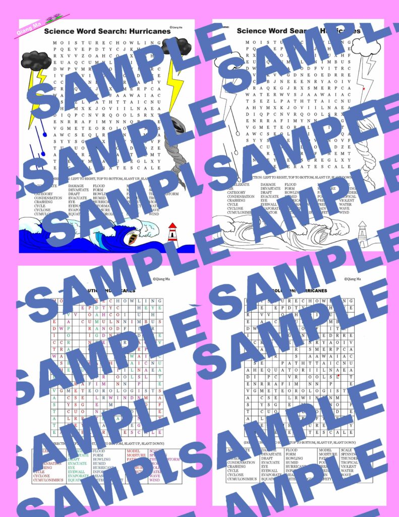 Science Word Search: Hurricanes | Made By Teachers