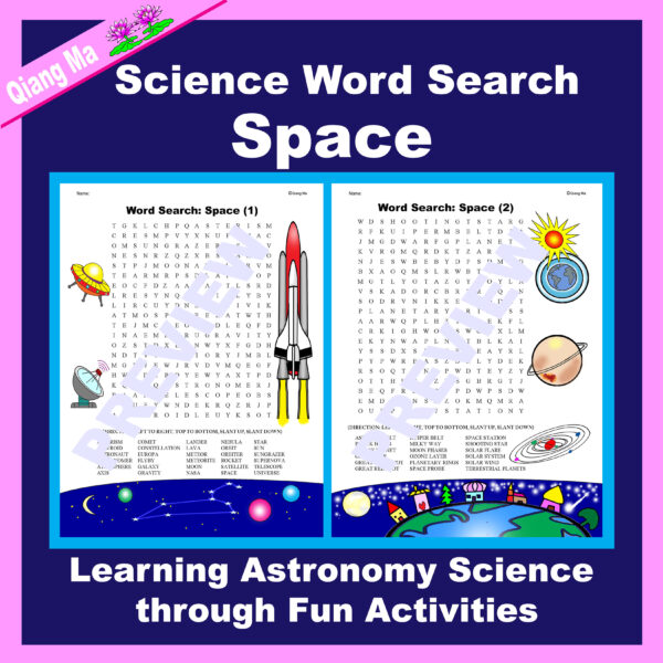 Science Word Search: Space | Made By Teachers