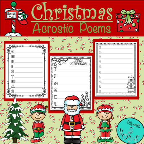 Christmas Acrostic Poems | Made By Teachers